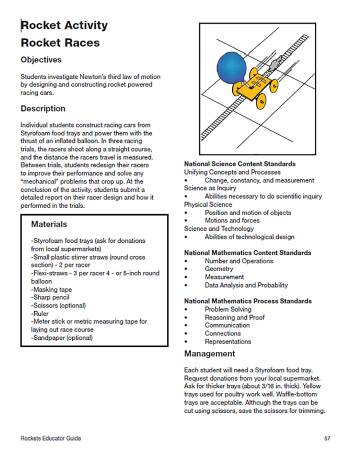 Rocket Races :: Resources :: Ascend Learning Experience