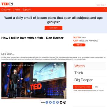 How I fell in love with a fish - Dan Barber :: Resources :: Ascend ...