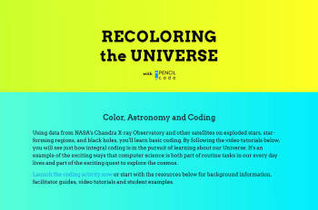 Recoloring the Universe :: Resources :: Ascend Learning Experience