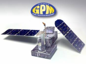 Global Precipitation Measurement Core Observatory Paper Model :: Resources :: Ascend Learning ...