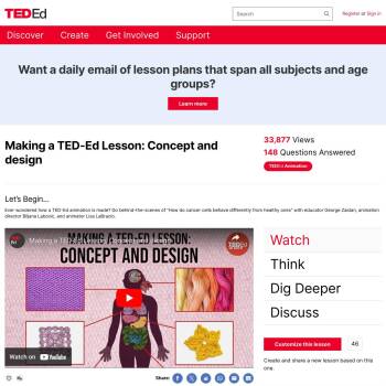 Making a TED-Ed Lesson: Concept and design :: Resources :: Ascend ...
