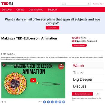 Making a TED-Ed Lesson: Animation :: Resources :: Ascend Learning ...