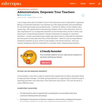 Administrators, Empower Your Teachers :: Resources :: Ascend Learning Experience