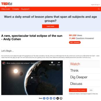 A rare, spectacular total eclipse of the sun - Andy Cohen :: Resources :: Ascend Learning Experience