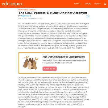 The SDGP Process: Not Just Another Acronym :: Resources :: Ascend Learning Experience