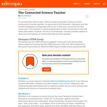 The Connected Science Teacher :: Resources :: Ascend Learning Experience