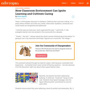 How Classroom Environment Can Ignite Learning and Cultivate Caring ...