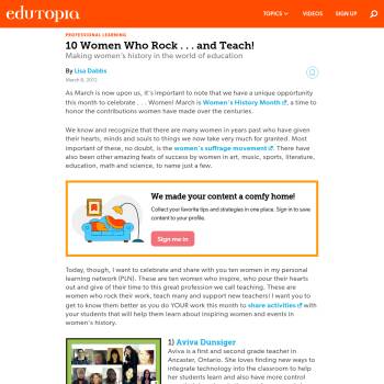10 Women Who Rock . . . and Teach! :: Resources :: Ascend Learning Experience