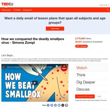 How we conquered the deadly smallpox virus - Simona Zompi :: Resources ...