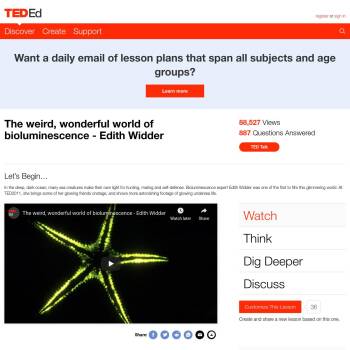 The weird, wonderful world of bioluminescence - Edith Widder :: Resources :: Ascend Learning ...