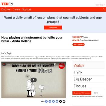 How playing an instrument benefits your brain - Anita Collins ...