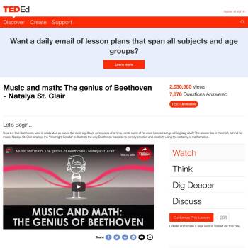 Music and math: The genius of Beethoven - Natalya St. Clair ...