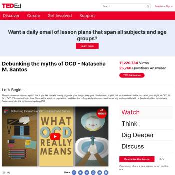 Debunking the myths of OCD - Natascha M. Santos :: Resources :: Ascend ...