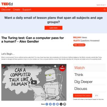 The Turing test: Can a computer pass for a human? - Alex Gendler ...