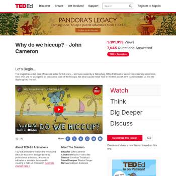 Why Do We Hiccup John Cameron Resources Ascend Learning Experience