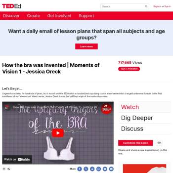 How the bra was invented | Moments of Vision 1 - Jessica Oreck ...