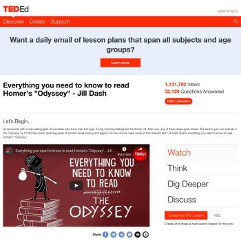 Everything you need to know to read Homer’s “Odyssey” - Jill Dash ...