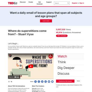 Where do superstitions come from? - Stuart Vyse :: Resources :: Ascend ...