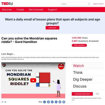 Can you solve the Mondrian squares riddle? - Gord Hamilton :: Resources :: Ascend Learning ...