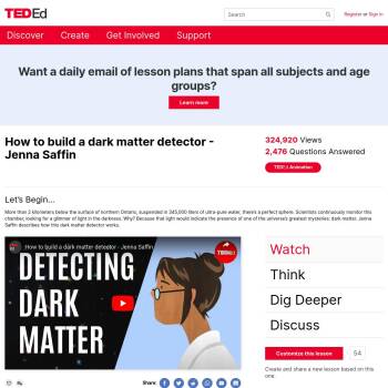 How to build a dark matter detector - Jenna Saffin :: Resources ...