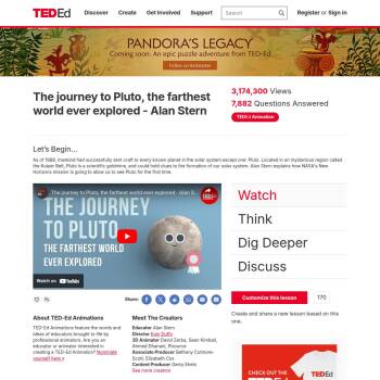 The journey to Pluto, the farthest world ever explored - Alan Stern ...