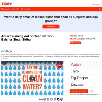 Are we running out of clean water? - Balsher Singh Sidhu :: Resources ...