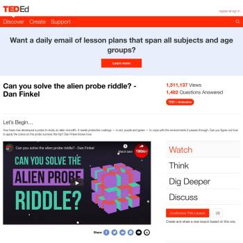 Can you solve the alien probe riddle? - Dan Finkel :: Resources :: Ascend Learning Experience