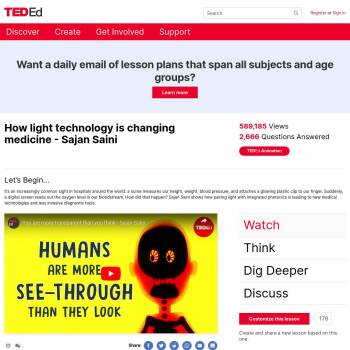 How light technology is changing medicine - Sajan Saini :: Resources ...