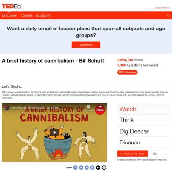 A brief history of cannibalism - Bill Schutt :: Resources :: Ascend ...