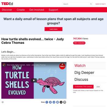 How turtle shells evolved... twice - Judy Cebra Thomas :: Resources ...