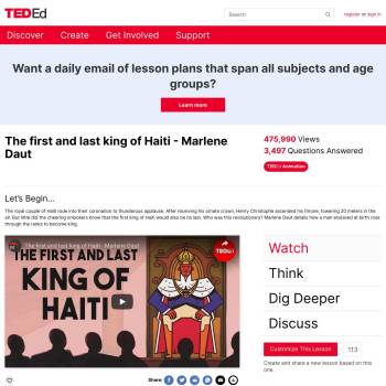 The first and last king of Haiti - Marlene Daut :: Resources :: Ascend ...