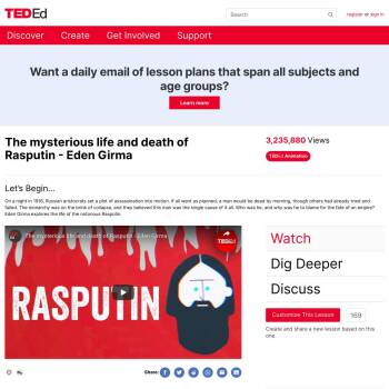 The mysterious life and death of Rasputin - Eden Girma :: Resources ...