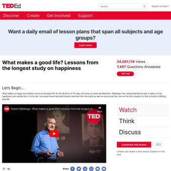 What makes a good life? Lessons from the longest study on happiness ...