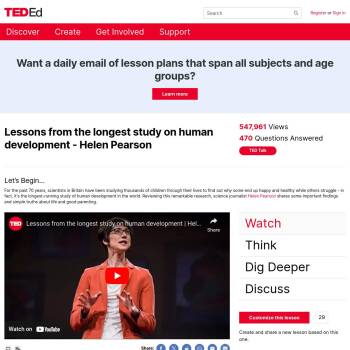Lessons from the longest study on human development - Helen Pearson ...