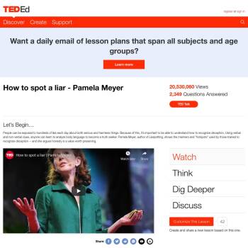 How to spot a liar - Pamela Meyer :: Resources :: Ascend Learning ...