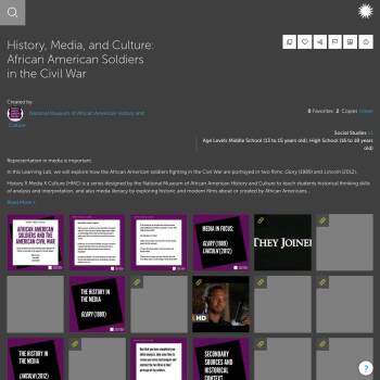 History, Media, and Culture: African American Soldiers in the Civil War ...