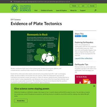 Exploring Earthquakes :: Resources :: Ascend Learning Experience
