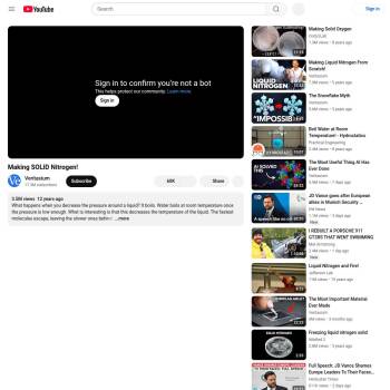 Making SOLID Nitrogen! :: Resources :: Ascend Learning Experience