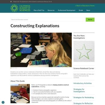Constructing Explanations :: Resources :: Ascend Learning Experience