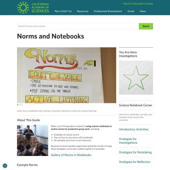 Norms and Notebooks :: Resources :: Ascend Learning Experience
