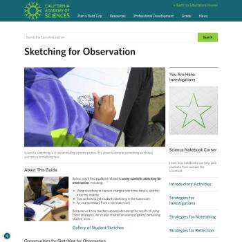 Sketching for Observation :: Resources :: Ascend Learning Experience