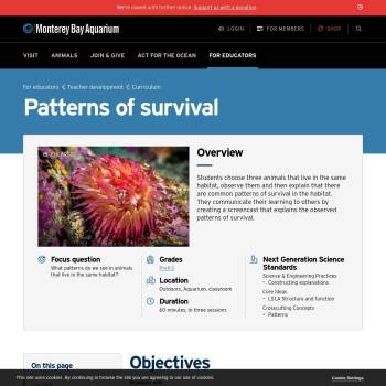 Patterns of survival :: Resources :: Ascend Learning Experience