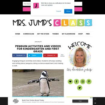 Mrs. Jump's Penguin Lesson Plan :: Resources :: Ascend Learning Experience