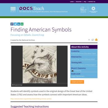 Finding American Symbols :: Resources :: Ascend Learning Experience